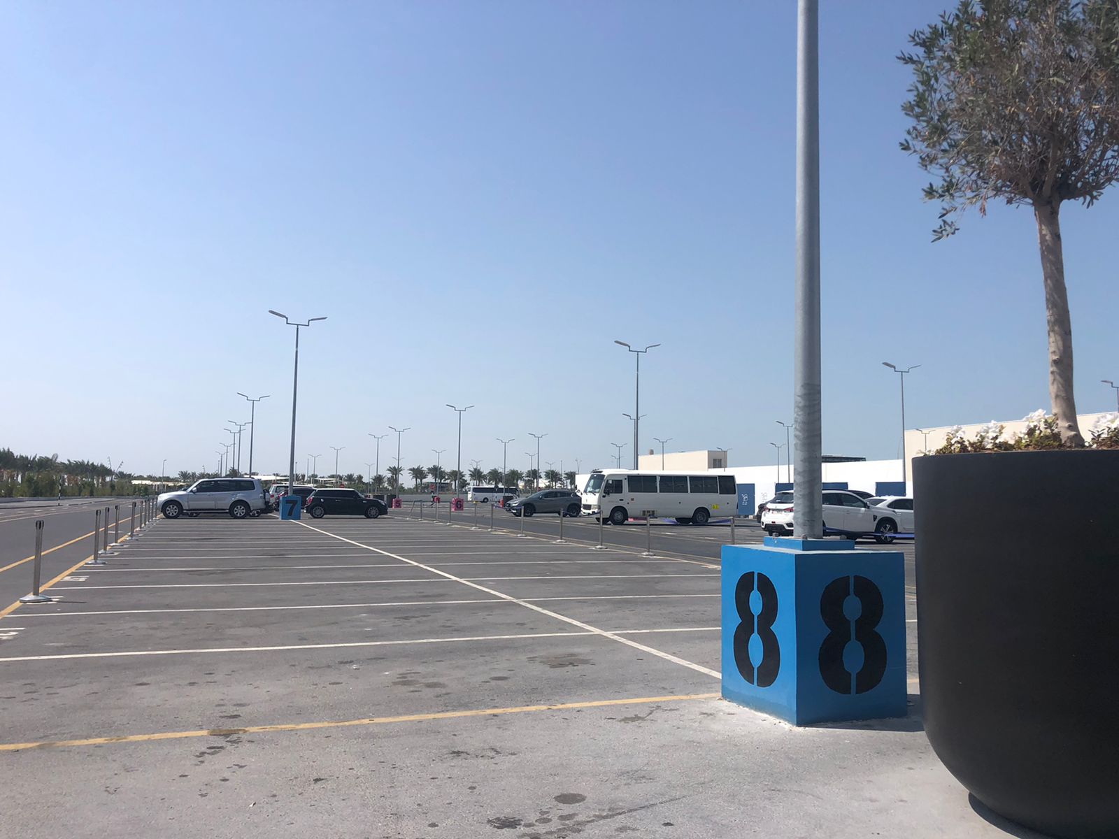Car Parking works in Yas island - M4 Contracting