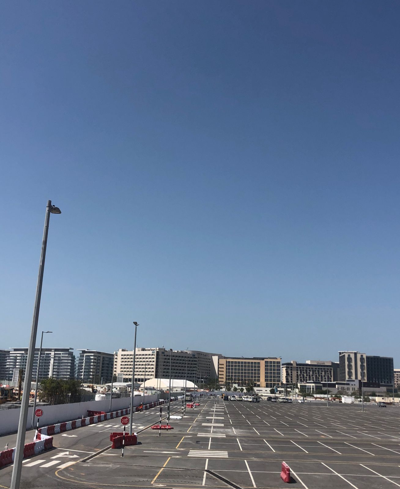 Car Parking works in Yas island - M4 Contracting