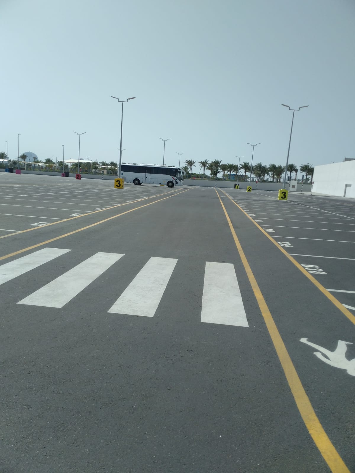Car Parking works in Yas island - M4 Contracting